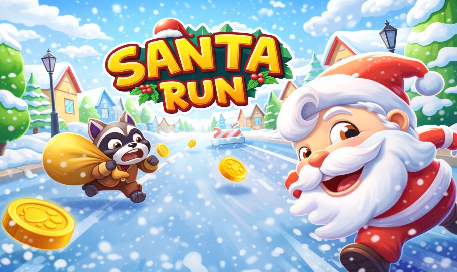 Santa Run - Play Online